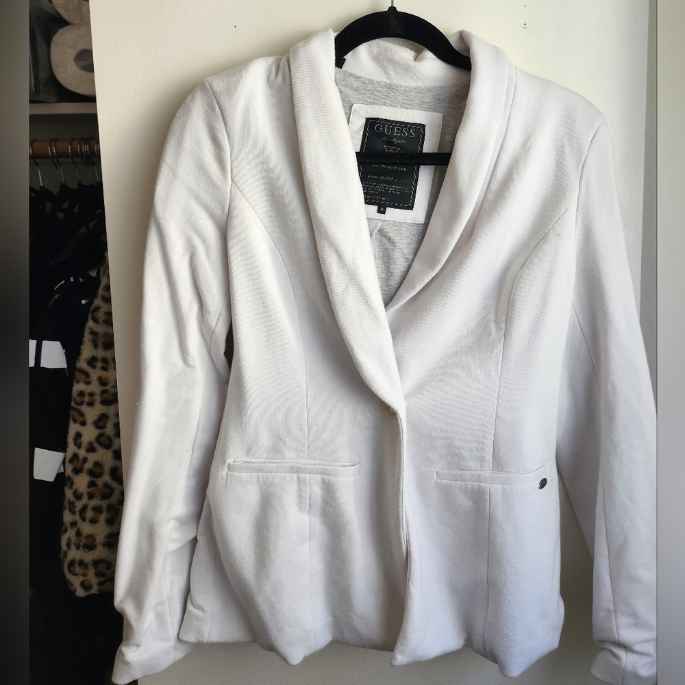 White Guess Blazer - Gem